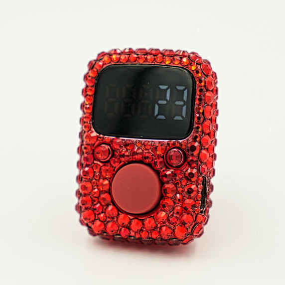 Luxury Handcrafted Red Tally Counter | DXBling