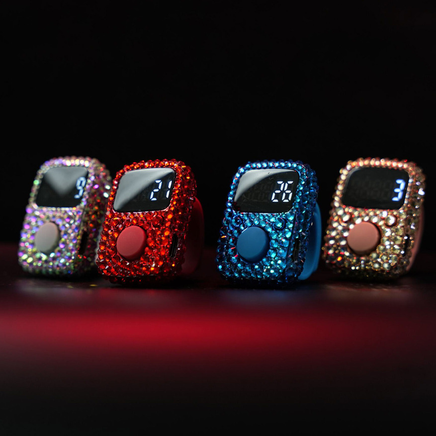 Luxury Handcrafted Iridescent Tally Counter | DxBling